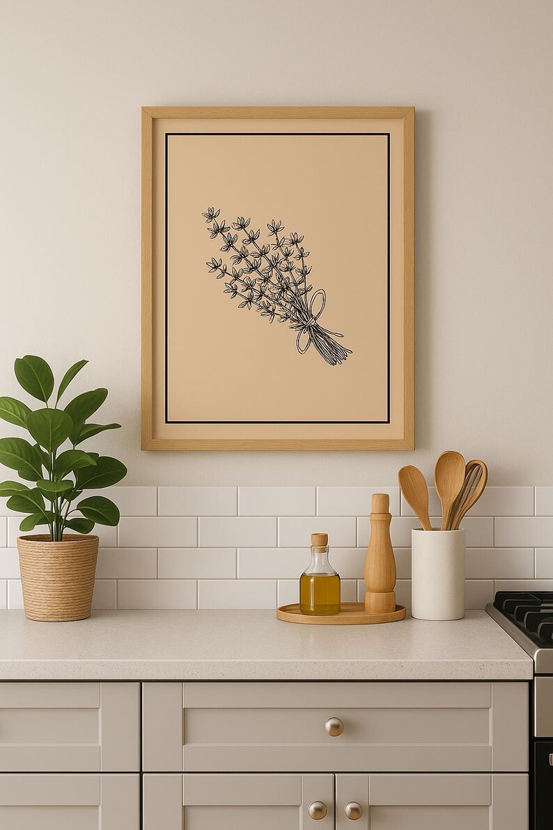 3-piece Kitchen Decor Set – Digital Print Wall Art – Instant Download ...