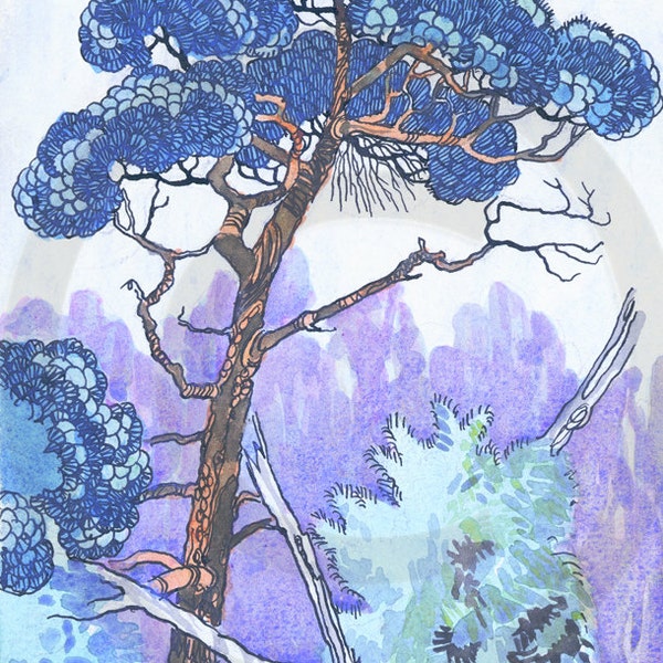 1920s Nature Print - Etsy