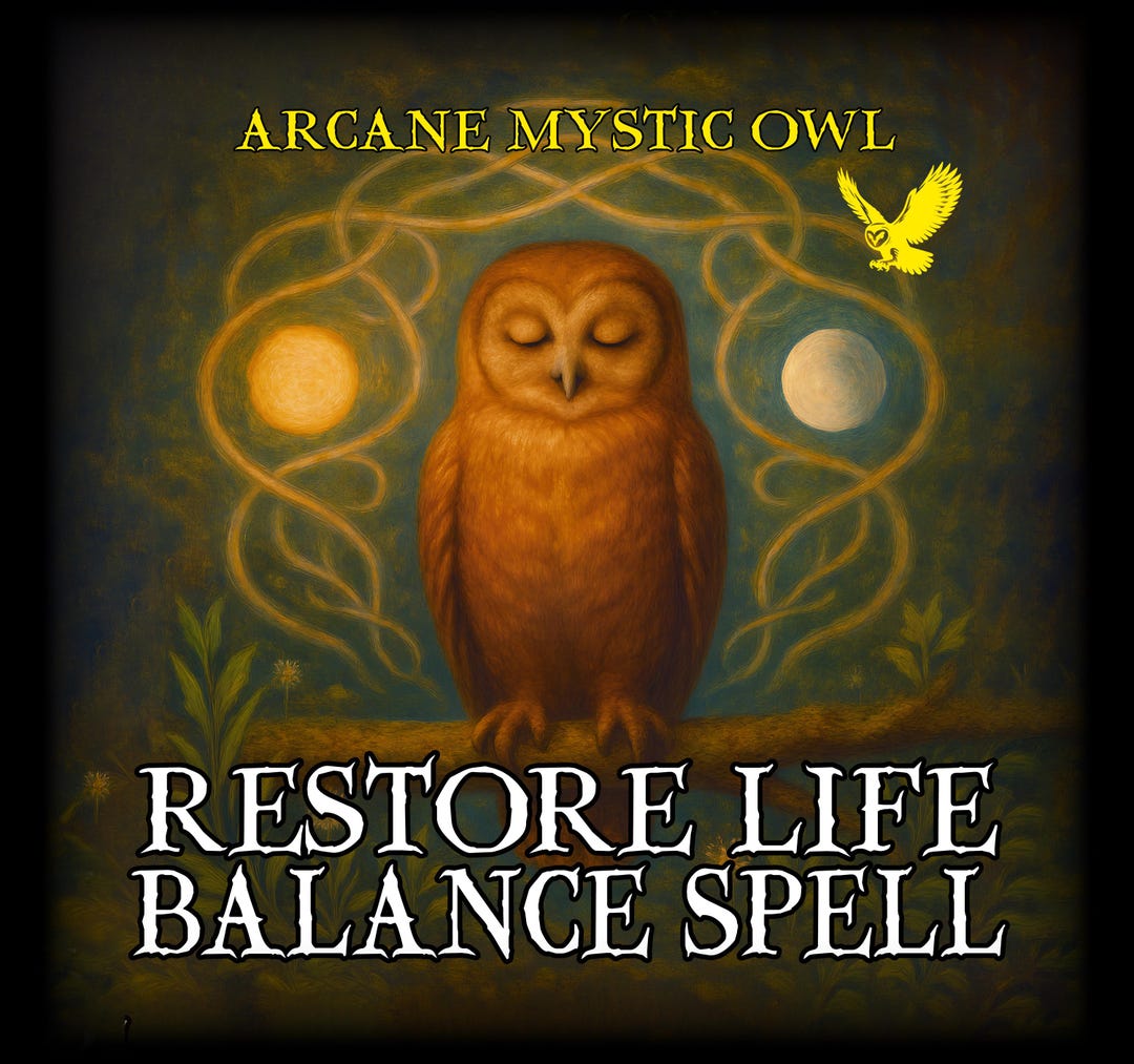 Restore Life Balance Spell – Harmony, Stability & Emotional Wellbeing ...