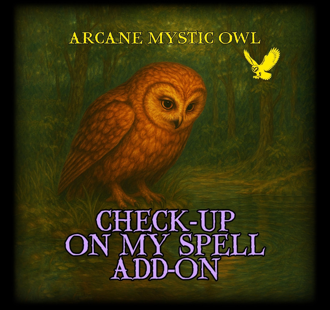 Check-up on My Spell Add-on – Monitor & Assess Your Existing Spell - Etsy