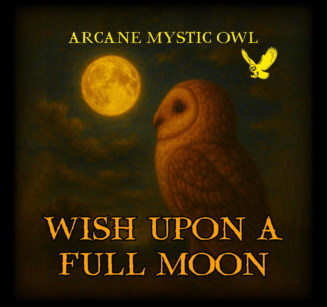 Full Moon Wish Spell – Manifest Under Lunar Light - Etsy