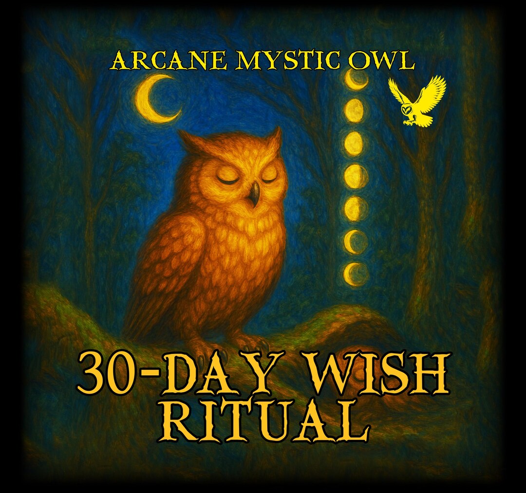 30-day Wish Ritual– Daily Spiritual Support for Manifestation - Etsy
