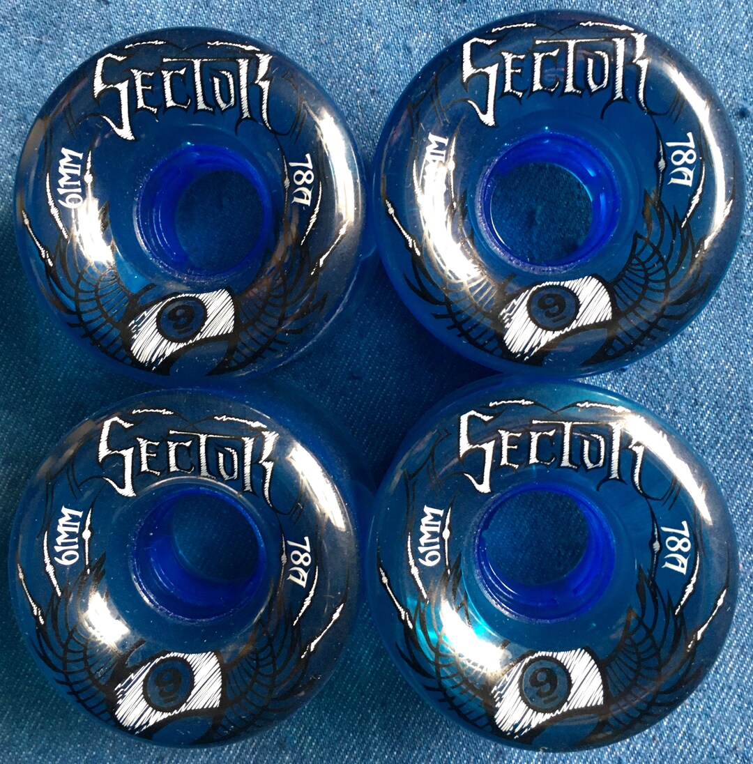 SECTOR 9 Wheels 61mm 78a Skateboard Wheels Longboard Wheels - Etsy