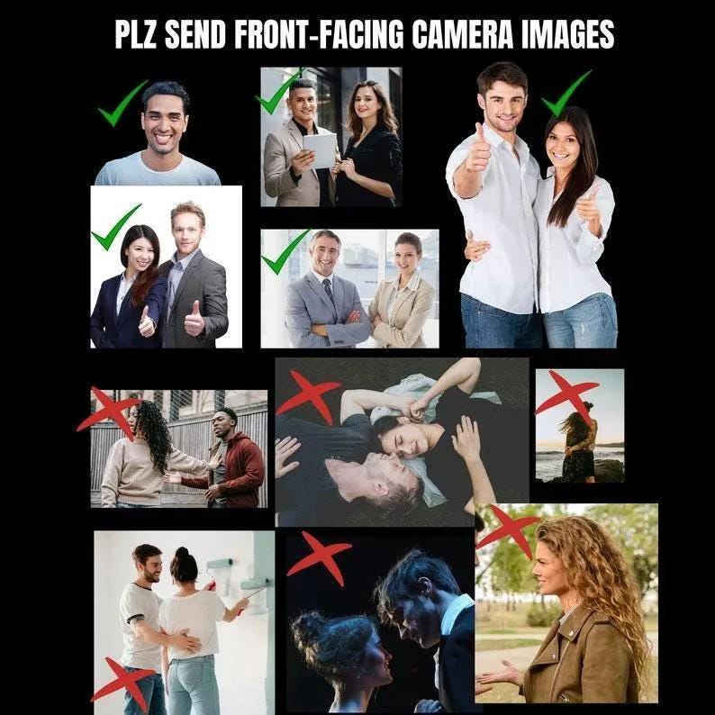 Personalized Police Officer Cartoon Portrait, Custom Police Caricature ...