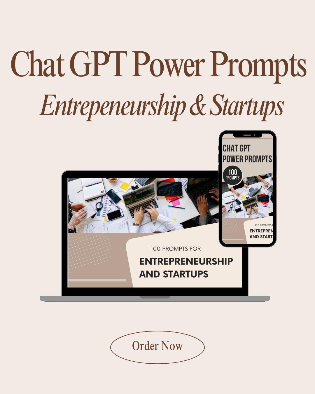 100 Chat GPT Power Prompts | Entrepeneurship & Startups - Etsy