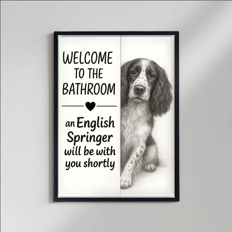 Springer Spaniel Art - Etsy