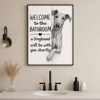 Red Dog Print - Etsy