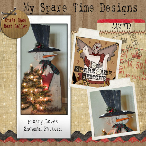 Snowman Pattern, Wooden Snowman, Primitive Snowman Pattern, Primitive E ...