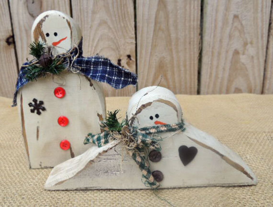 Primitive Snowman Pattern, Primitive Snowman, Primitive Wooden Snowman ...