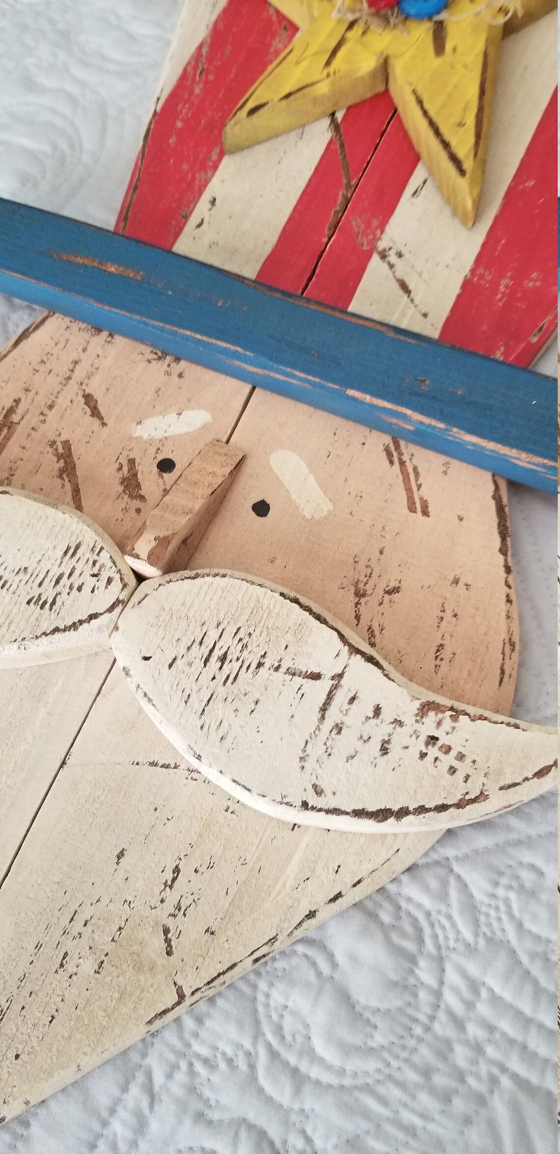 Patriotic Americana Uncle Sam Wooden Porch Decor E-pattern - Etsy