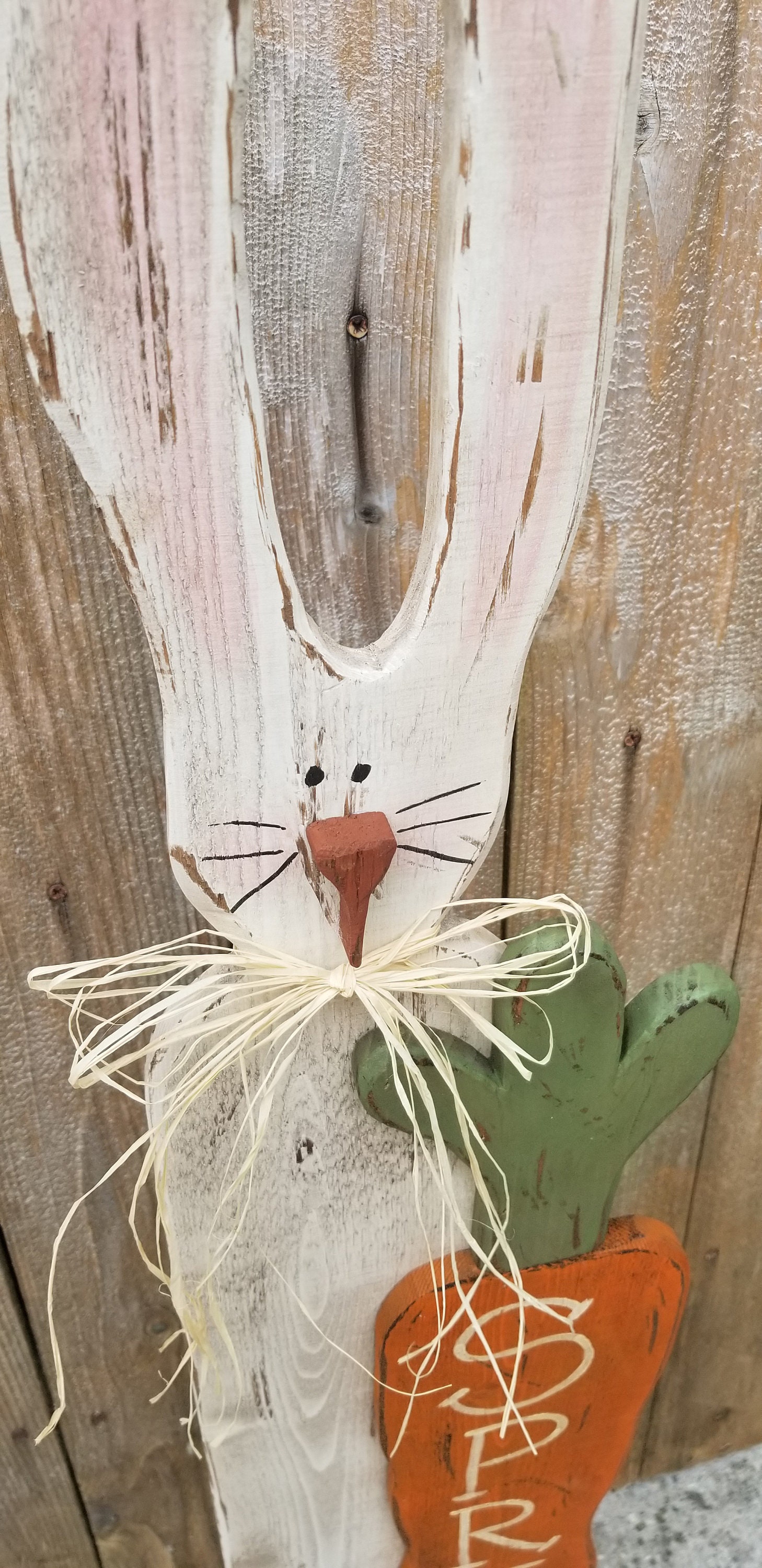 Wooden Spring Rabbit Porch Decor DIY E-pattern - Etsy