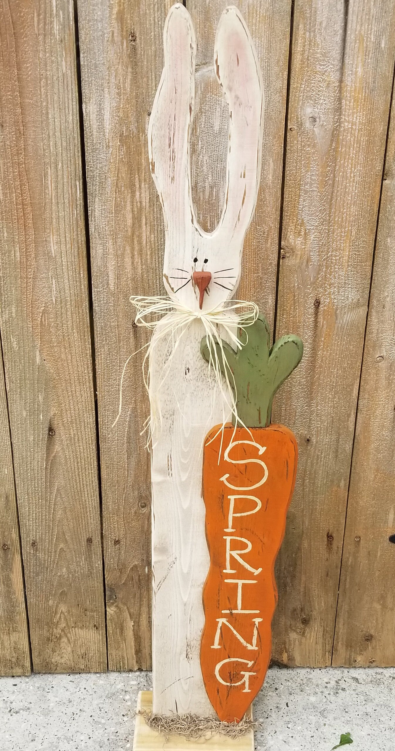 Wooden Spring Rabbit Porch Decor DIY E-pattern - Etsy