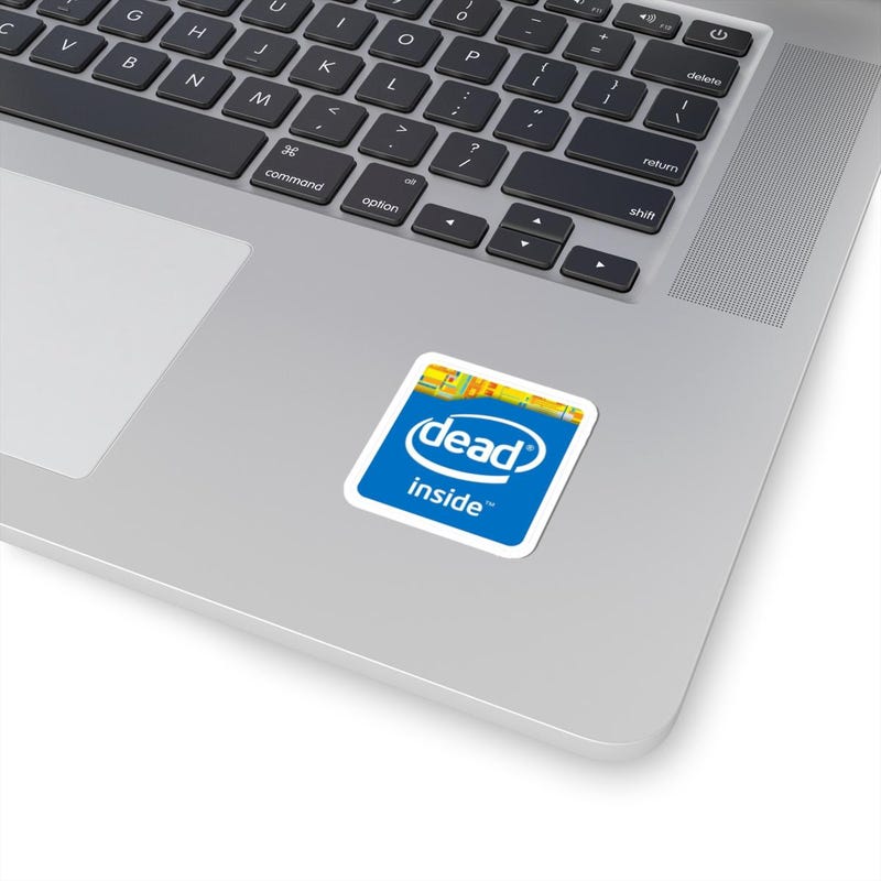 Intel Stickers - Etsy