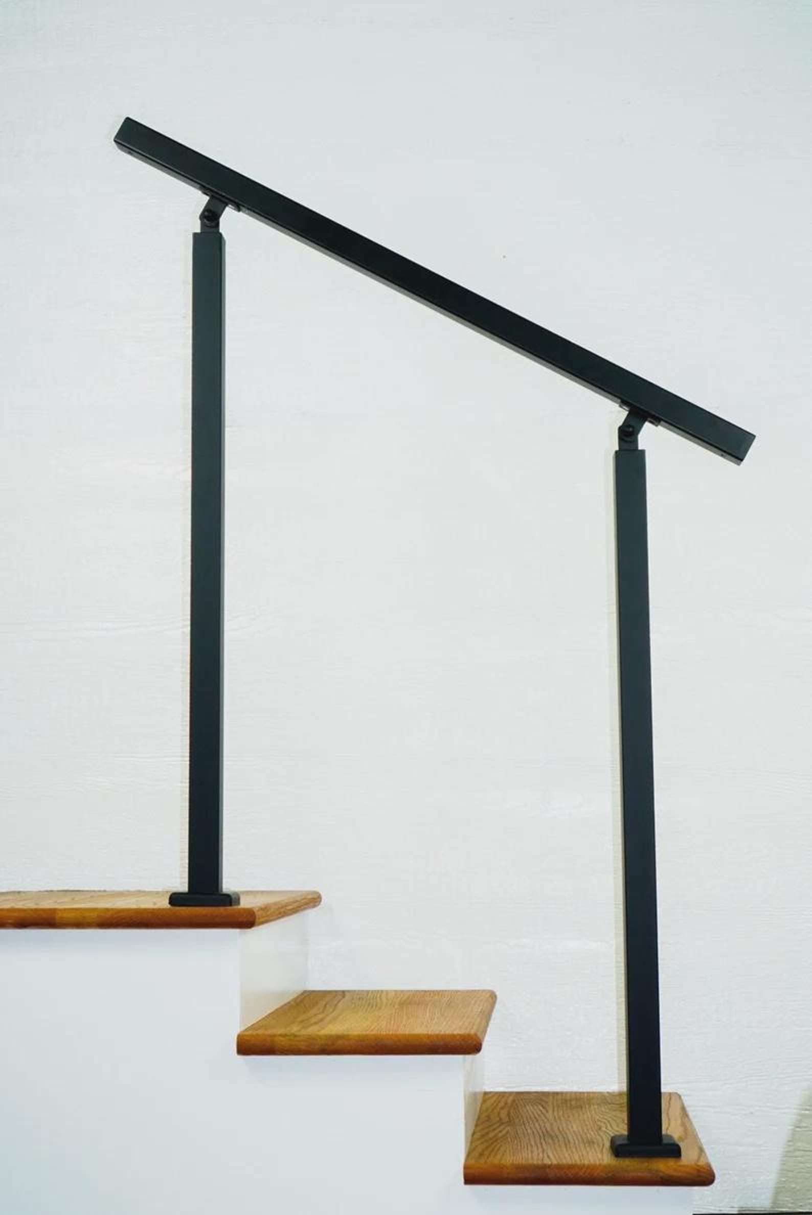 Modern Square Rail Post | Single Handrail Post With Adjustable Top ...
