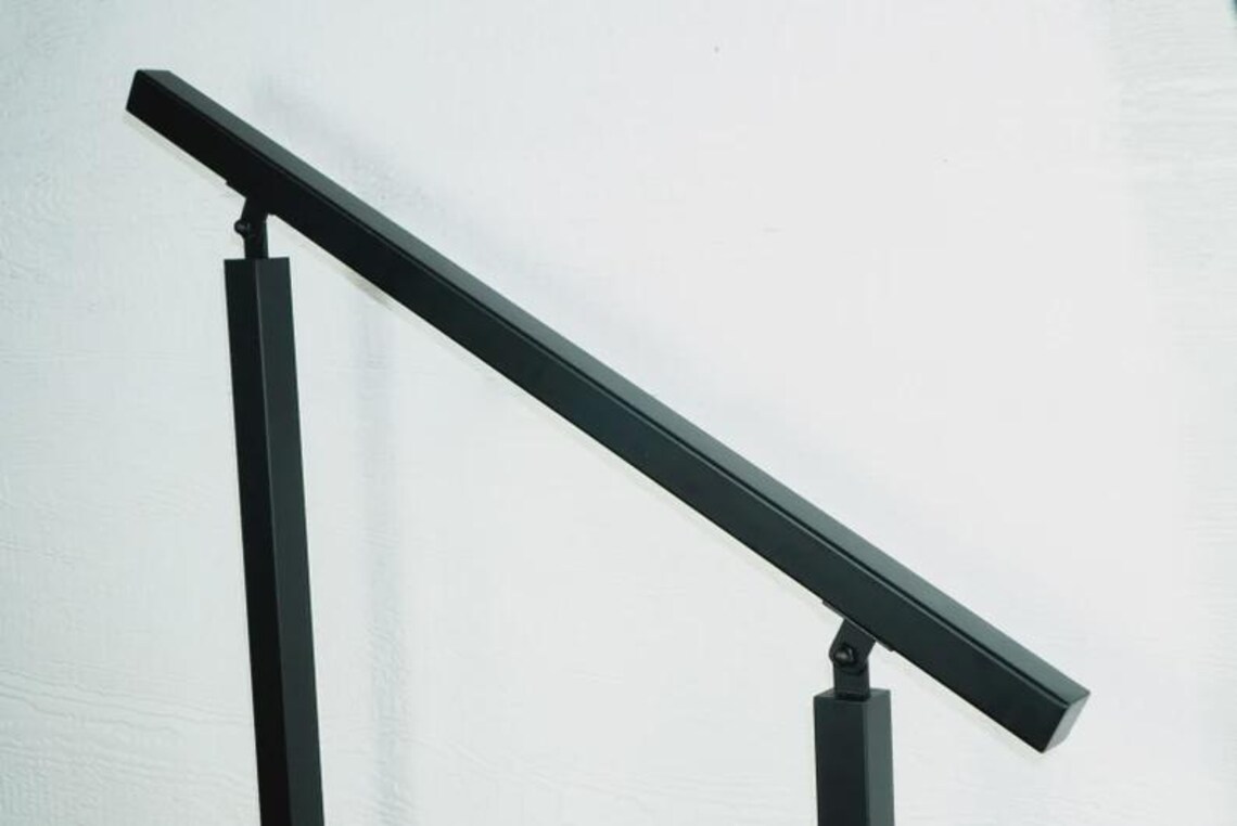 Modern Square Rail Post | Single Handrail Post With Adjustable Top ...