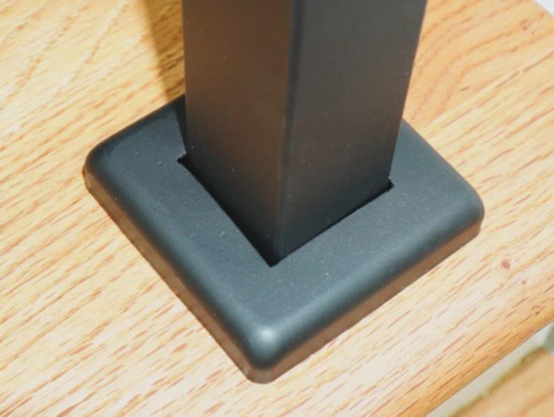 Modern Square Rail Post | Single Handrail Post With Adjustable Top ...
