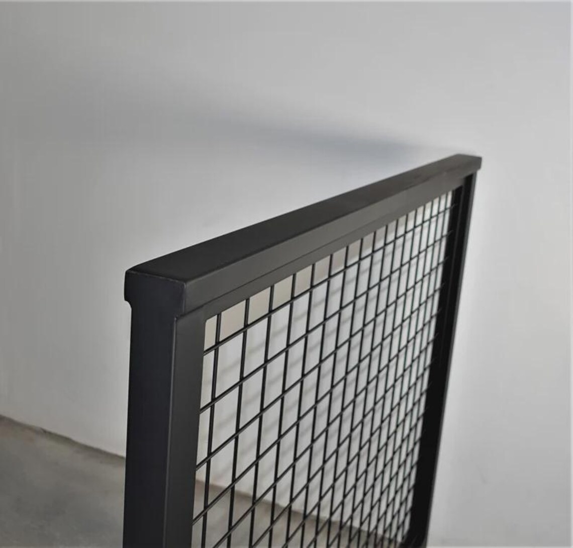 Custom Metal Mesh Guardrail – Steel Tubing, Powder Coated, Easy ...