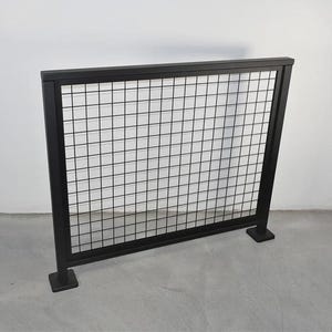 Custom Metal Mesh Guardrail – Steel Tubing, Powder Coated, Easy ...