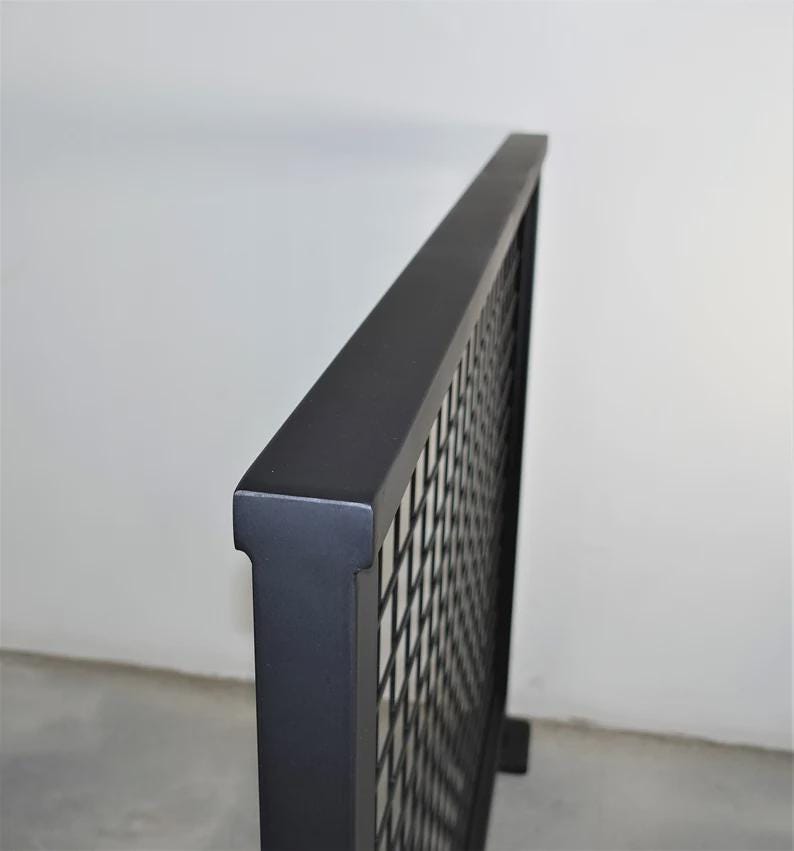 Custom Metal Mesh Guardrail – Steel Tubing, Powder Coated, Easy ...