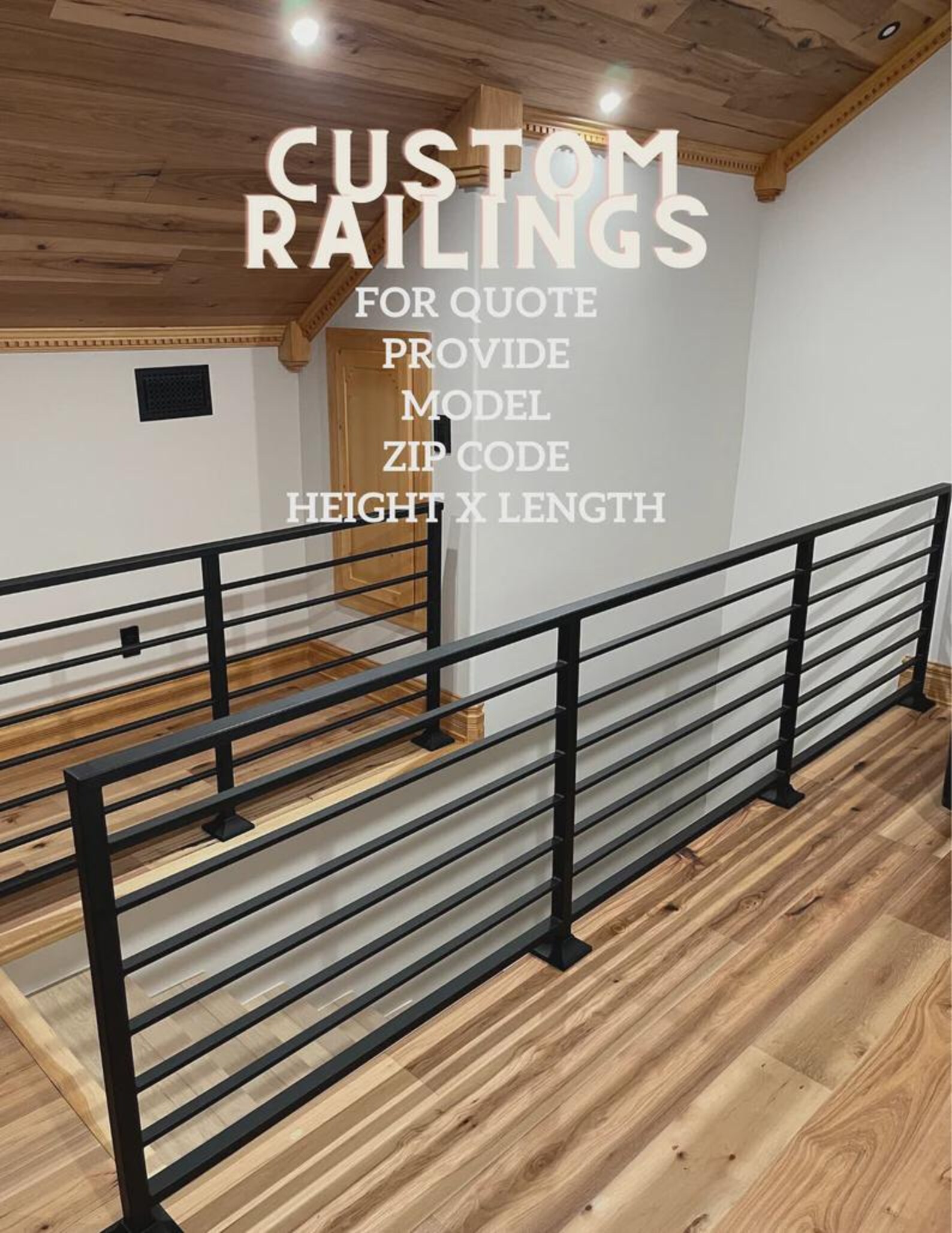 Custom Metal Mesh Guardrail – Steel Tubing, Powder Coated, Easy ...