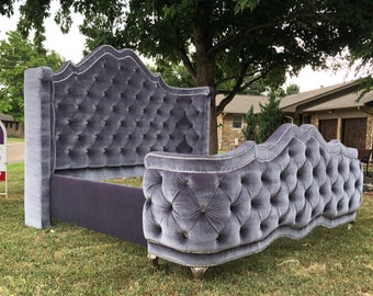 Round King Bed | Etsy