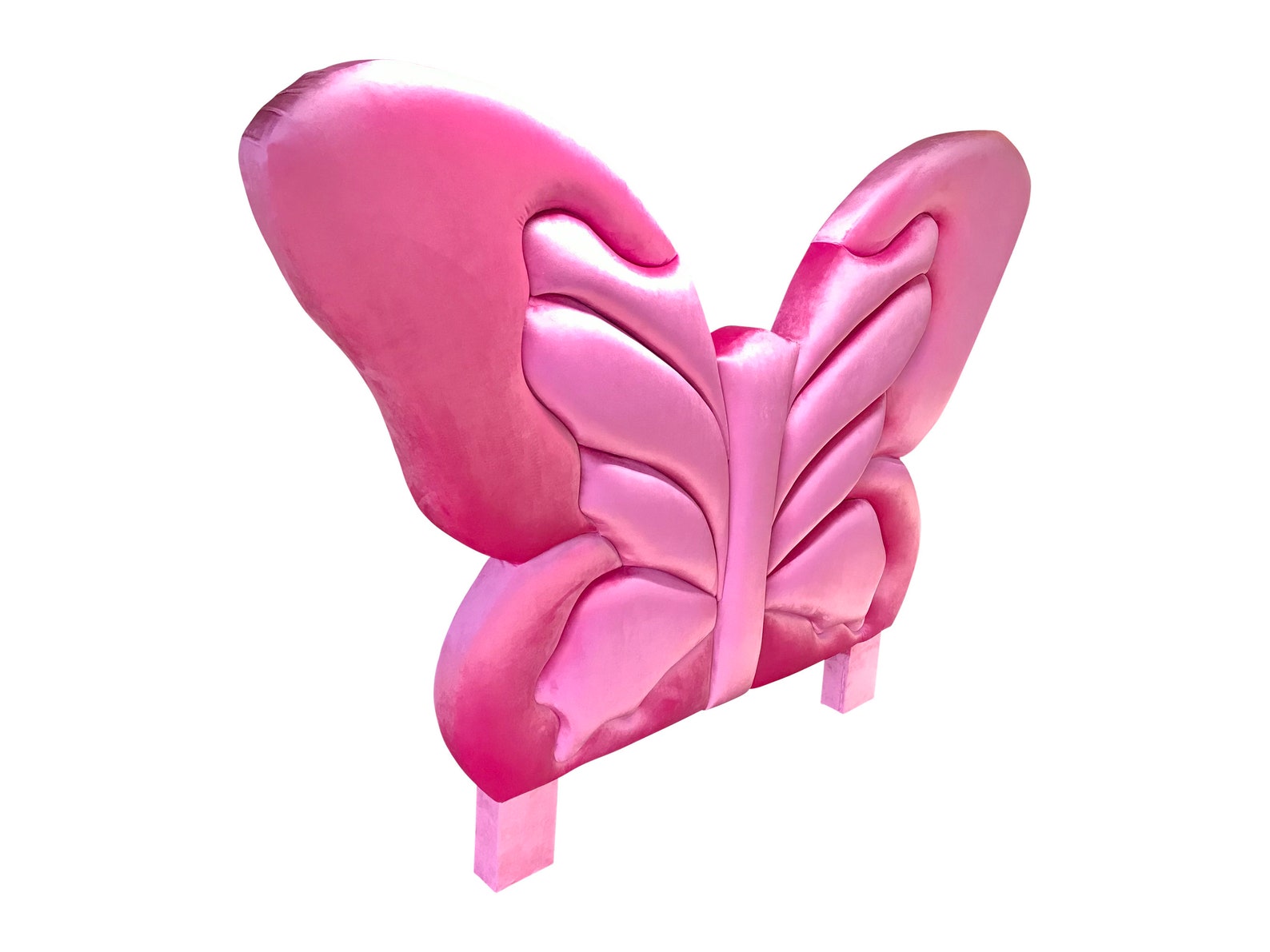 Girls Butterfly Headboard Pair Upholstered Twin Full Queen - Etsy