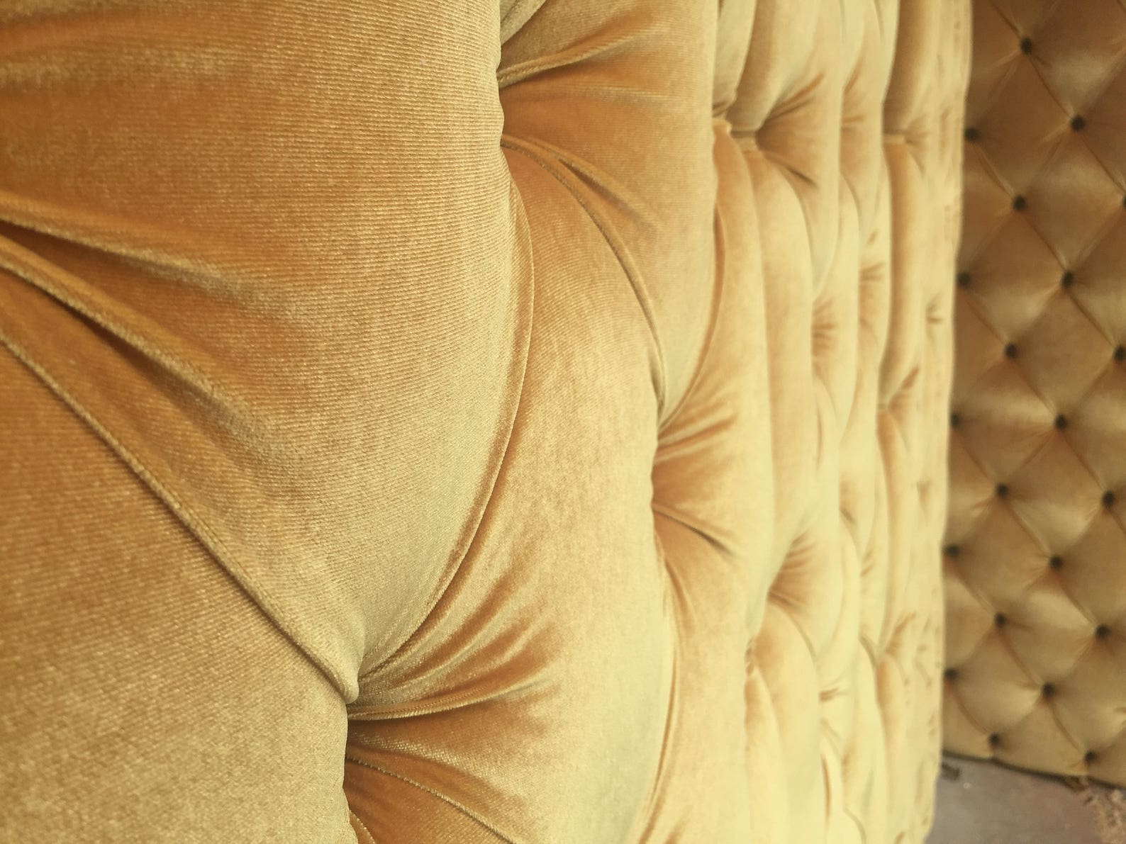 Wall Panels Custom Upholstered Tufted Extra Tall Choose Your Fabric ...