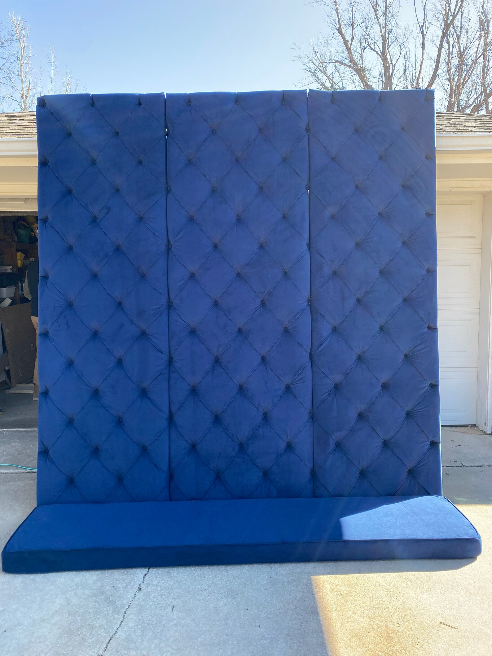 Custom Tufted Wall Panels: Upholstered Banquette Seating - Etsy