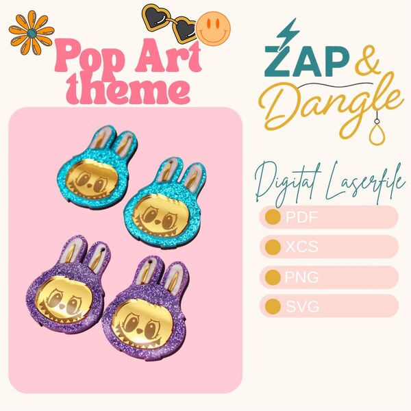 Labubu Earrings - Etsy