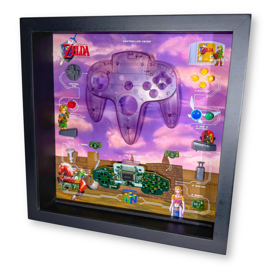 Nintendo 64 Zelda: Ocarina of Time Controller Frame - Etsy