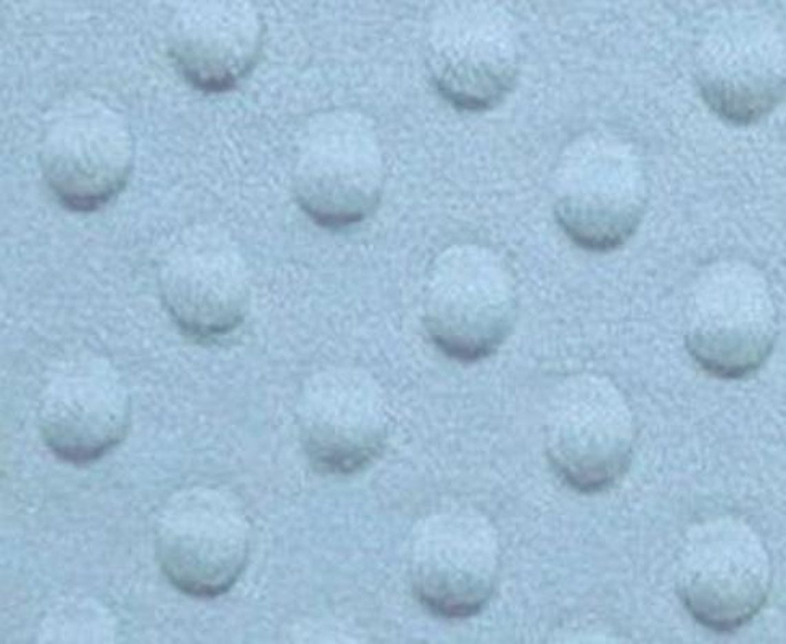 Baby Blue Dimple Cuddle Minky - Etsy