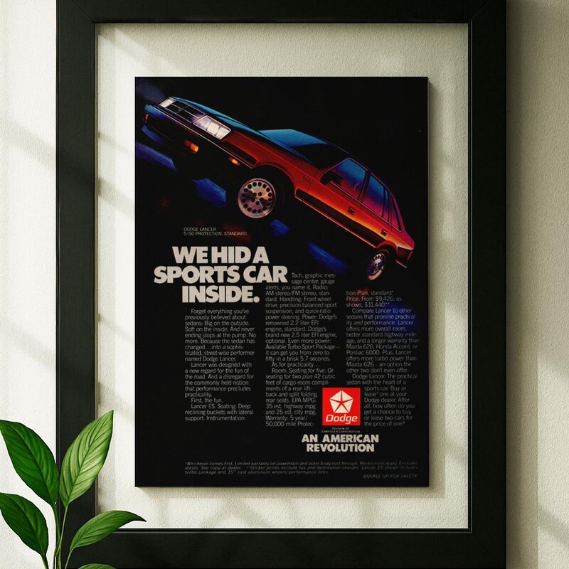 Dodge Lancer - Etsy
