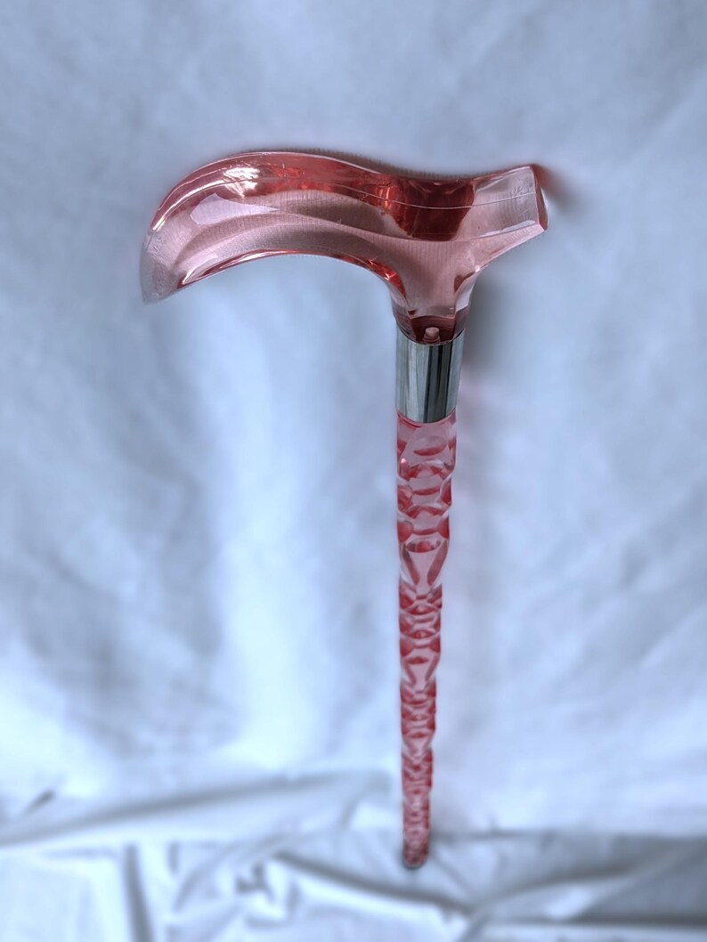 Luxury Purple Walking Cane: Elegant Acrylic Fashion Accessory for Women ...