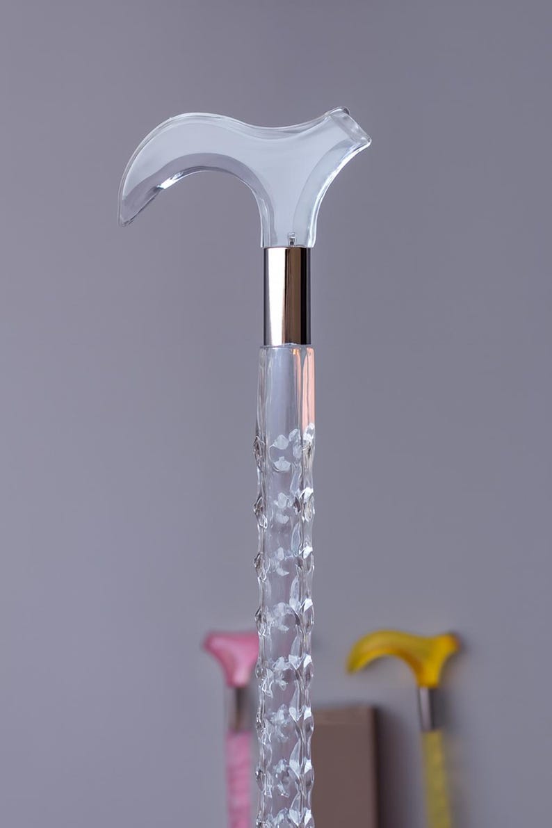 Luxury Acrylic Walking Stick Canes for Women & Seniors - Etsy