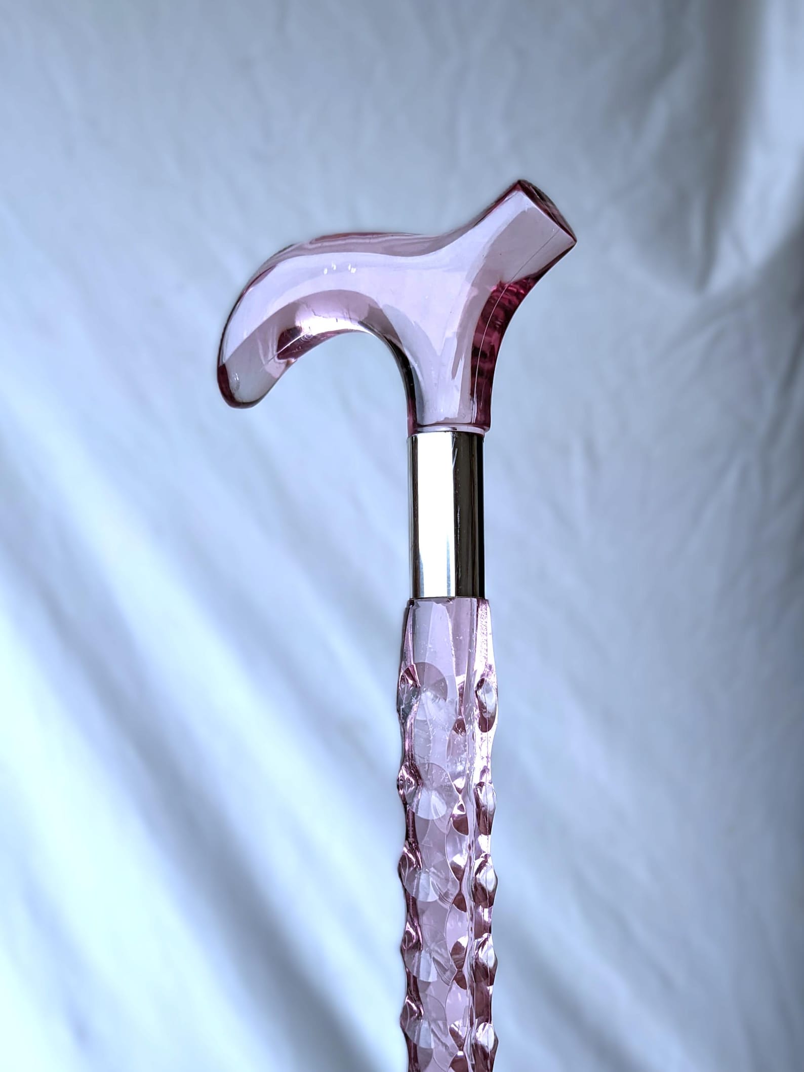 Purple Rhinestone Walking Cane: Elegant Bling Fashion Accessory for Man ...