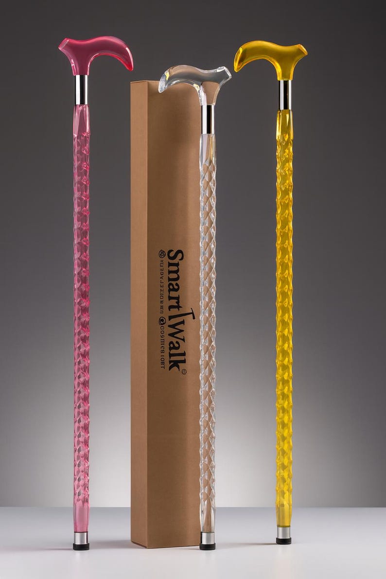Luxury Acrylic Walking Stick Canes for Women & Seniors - Etsy