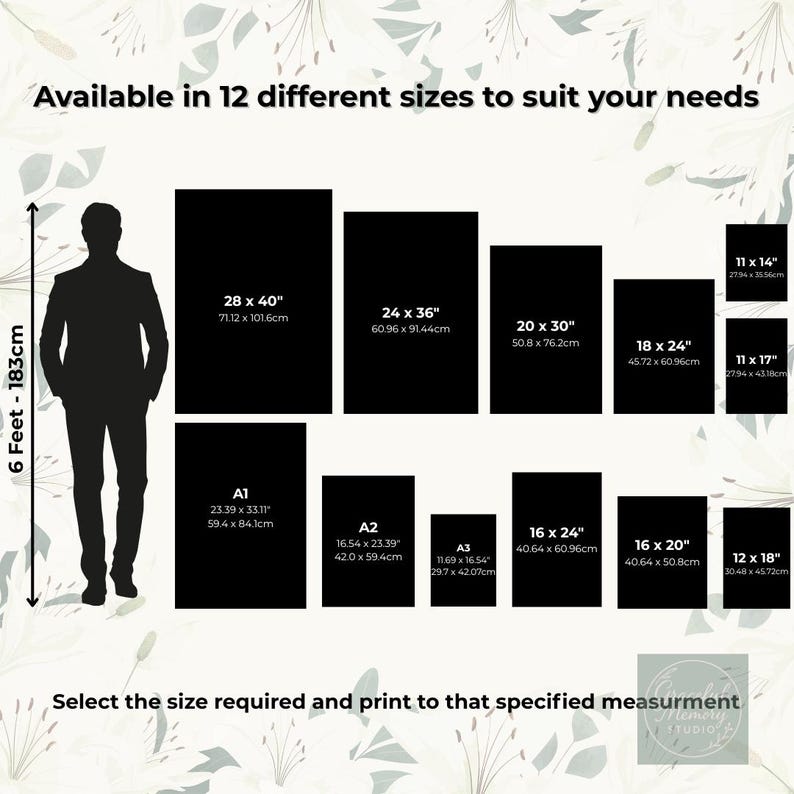 Funeral Poster Template, Celebration of Life, Memorial Sign, Funeral ...