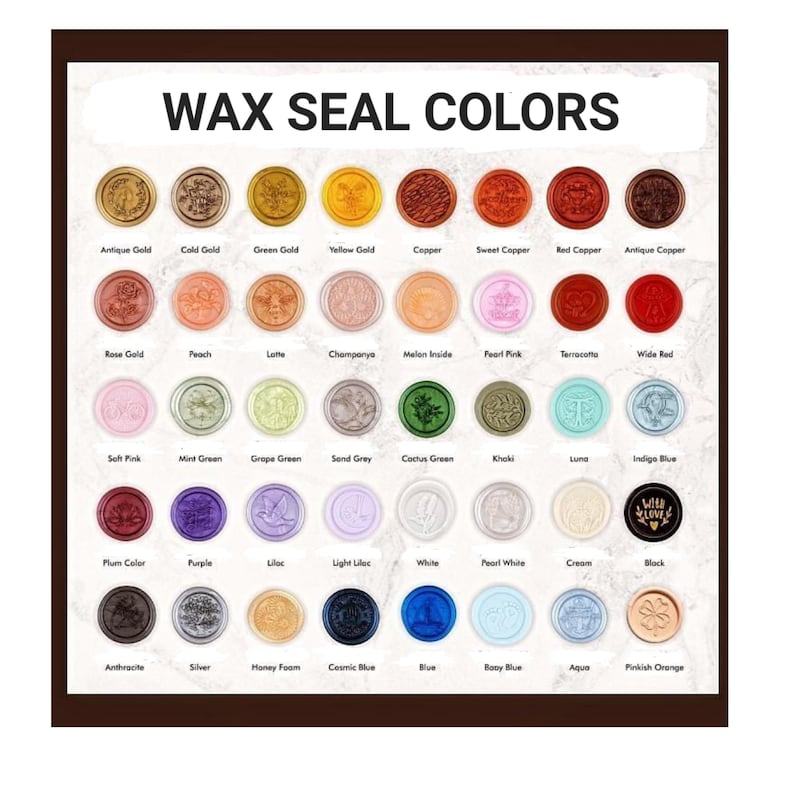 Ginkgo Leaf Wax Seal Stamp: Custom Wedding Initial Stickers - Etsy