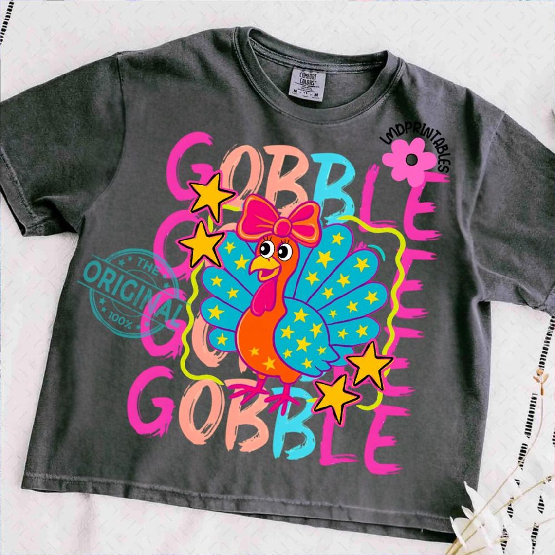 Gobble Turkey PNG, Preppy Turkey Png, Girly Fall Png Coquette ...