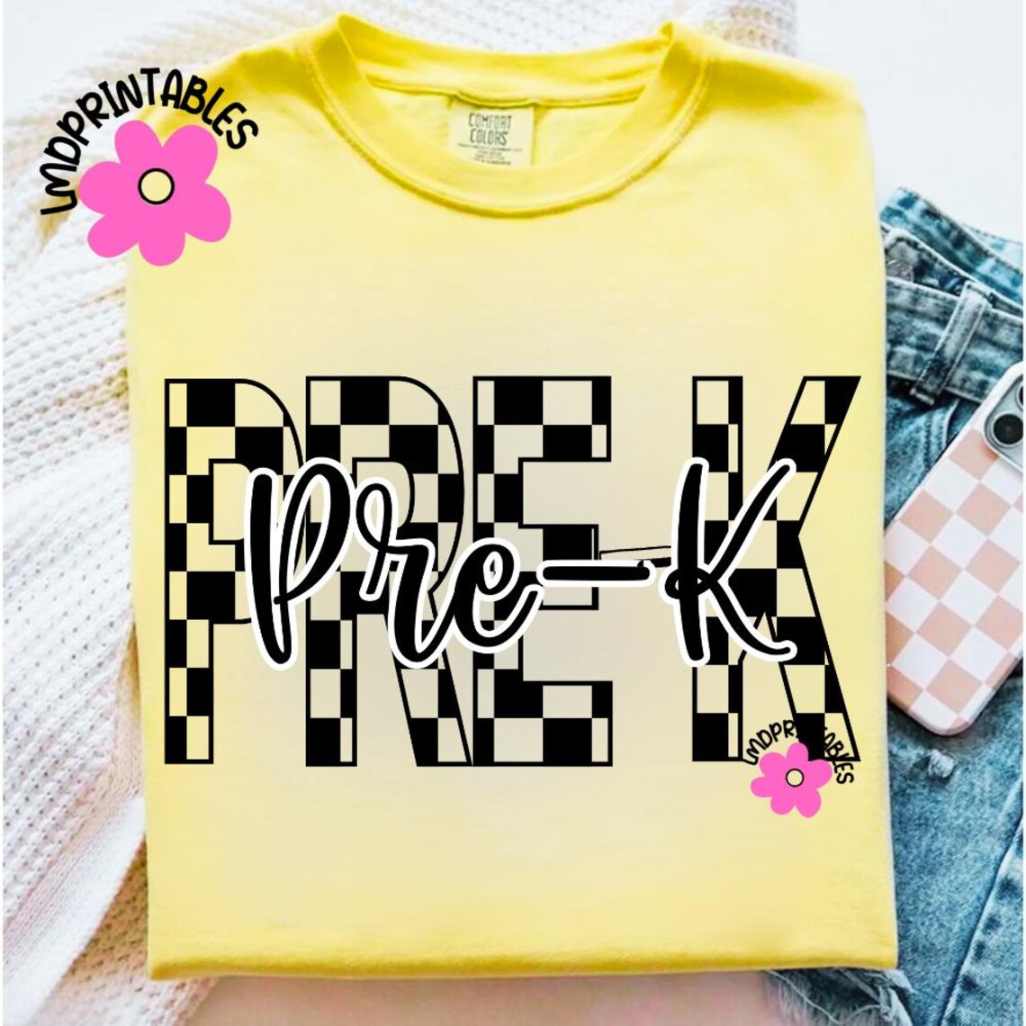 Pre K PNG, Pre K First Day of School Shirt Design Png, Pre Kindergarten ...