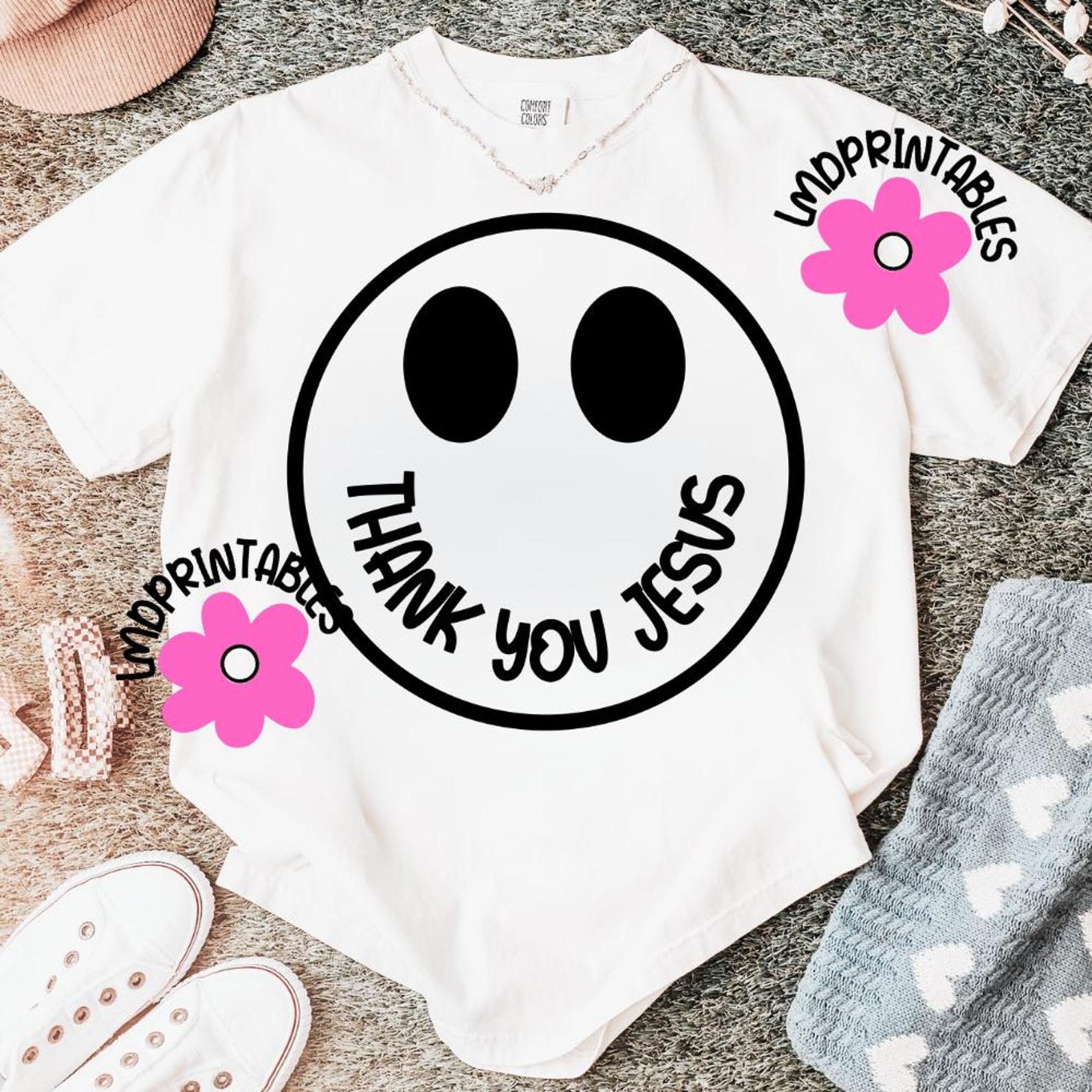 Christian Smiley Bundle Png, Thank You Jesus Png, God Png, Smiley Faith ...