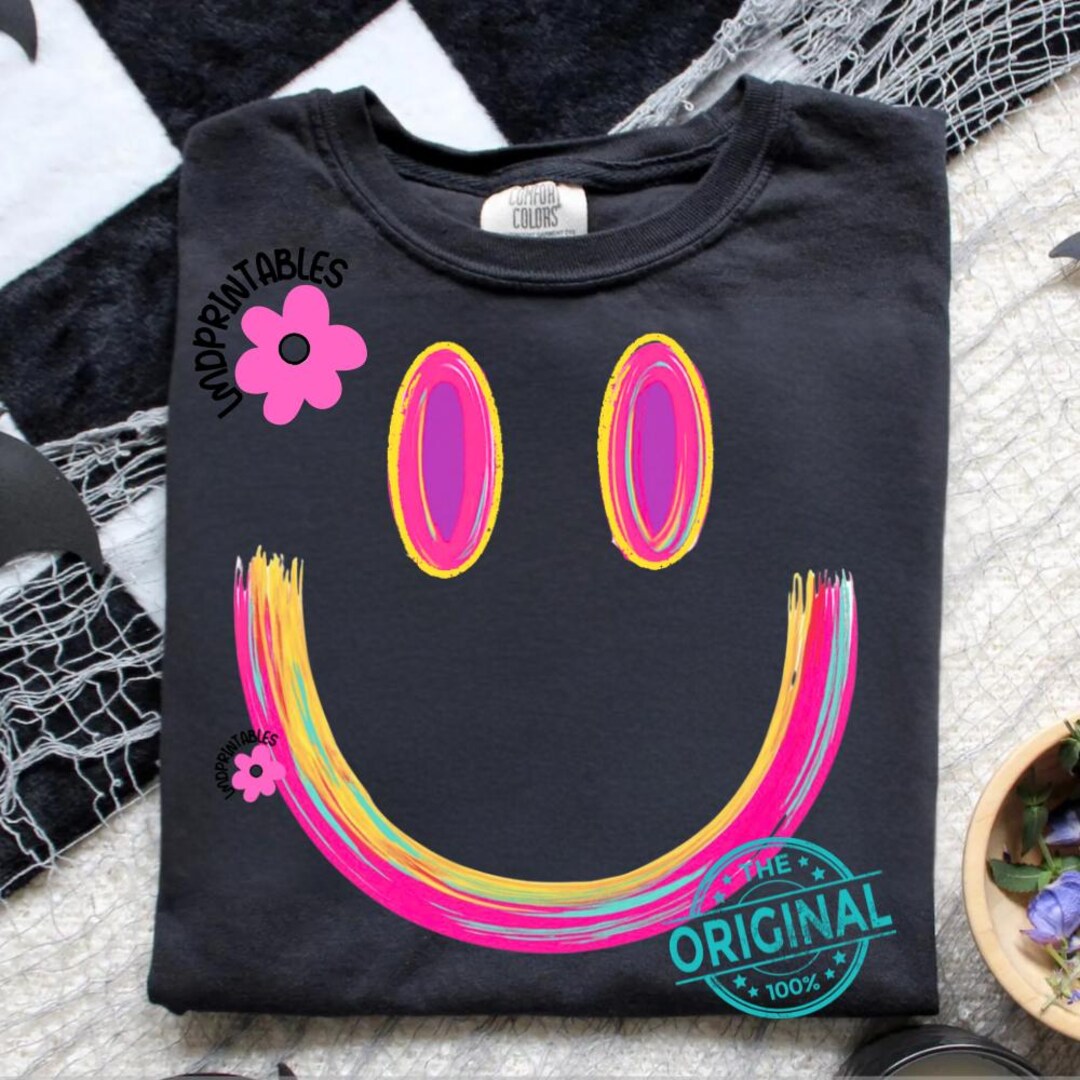 Brushstroke Smile Face Png, Painted Smile Png, Happy Face Png ...
