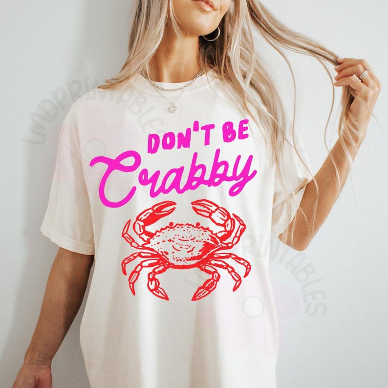 Crab Png, Beach Png, Funny Png, Don't Be Crabby Png, Vacation Png ...
