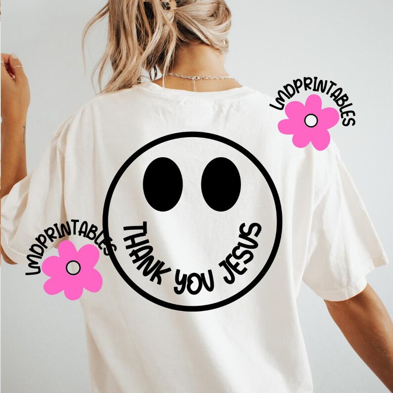 Christian Smiley Bundle Png, Thank You Jesus Png, God Png, Smiley Faith ...
