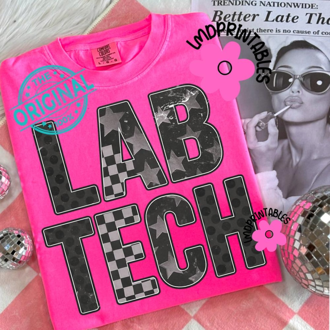 Lab Tech Png Sublimation Design Download, Lab Technician Png ...