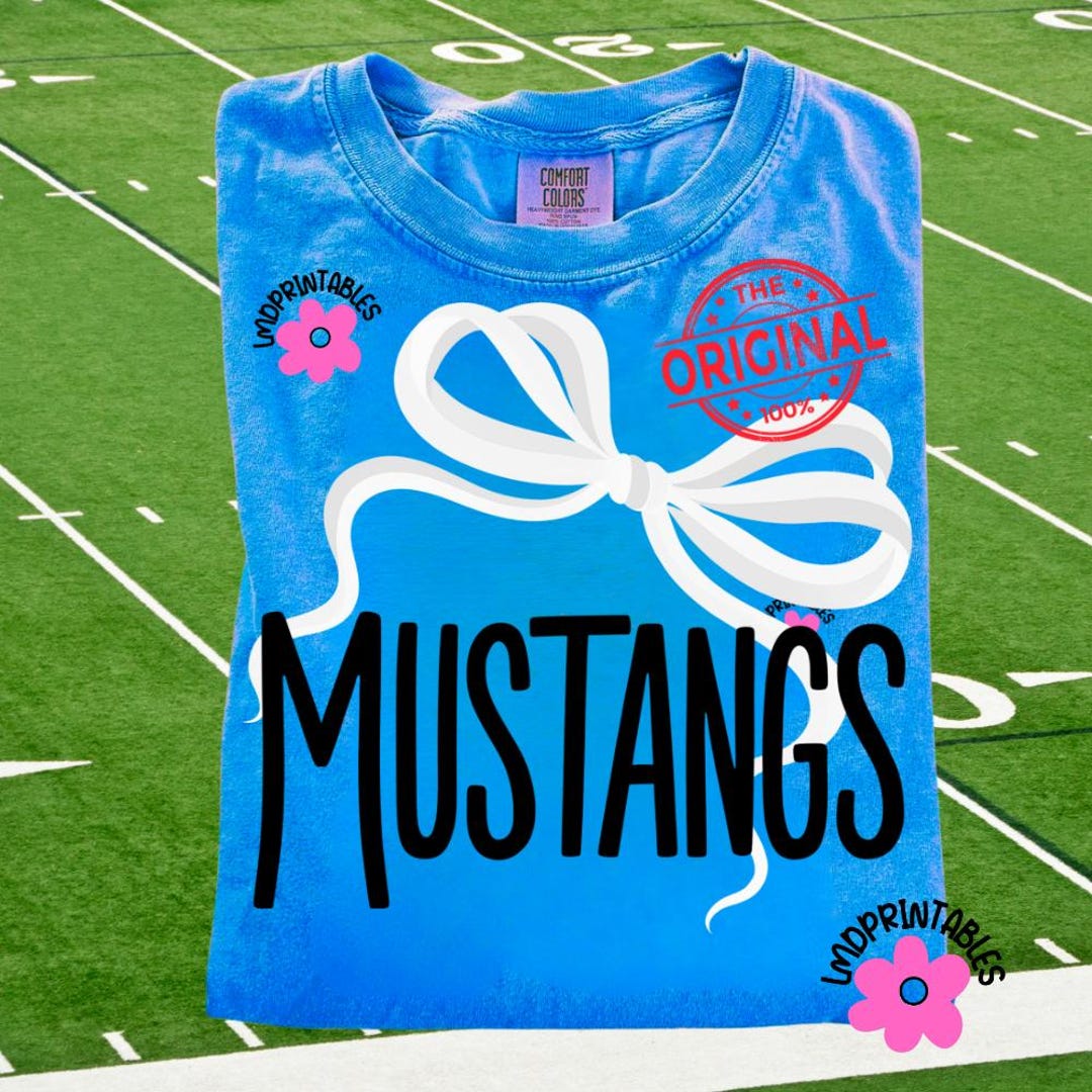 Mustangs Png, Mustangs Game Day Png, Coquette Mustang Fans Png ...