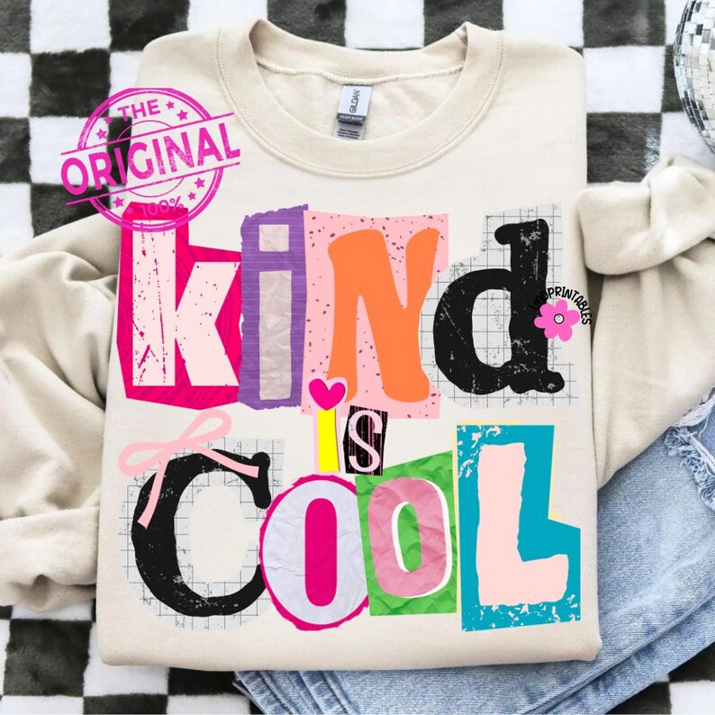 Kindness Png, Kind is Cool PNG, Kindness Sublimation, Back to School ...