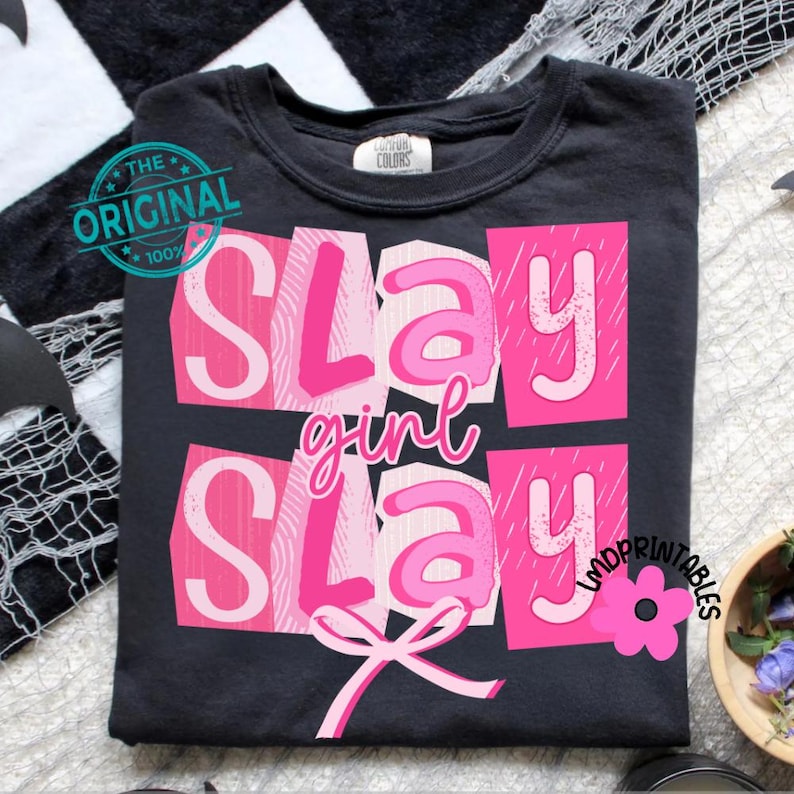 Slay Girl Slay Png, Preppy Girl Png, Girl Power Png, Positivity Png ...