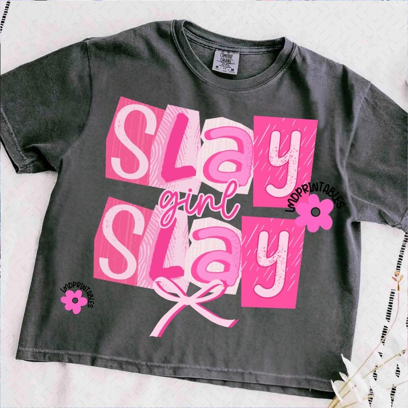 Slay Girl Slay Png, Preppy Girl Png, Girl Power Png, Positivity Png ...