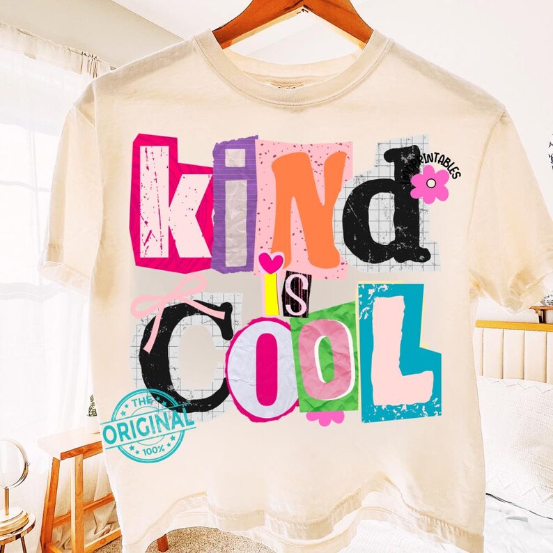 Kindness Png, Kind is Cool PNG, Kindness Sublimation, Back to School ...